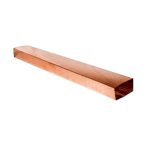 CU RECTANGULAR DOWNPIPE 100x50x3M – Copperform Australia